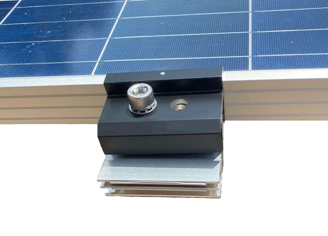 Rail-Less Solar Panel Racking - Mount up to 2x Solar Panels