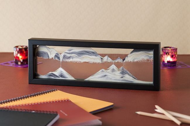 Rainbow Vision Sand Art Picture -Triple X By Klaus Bosch