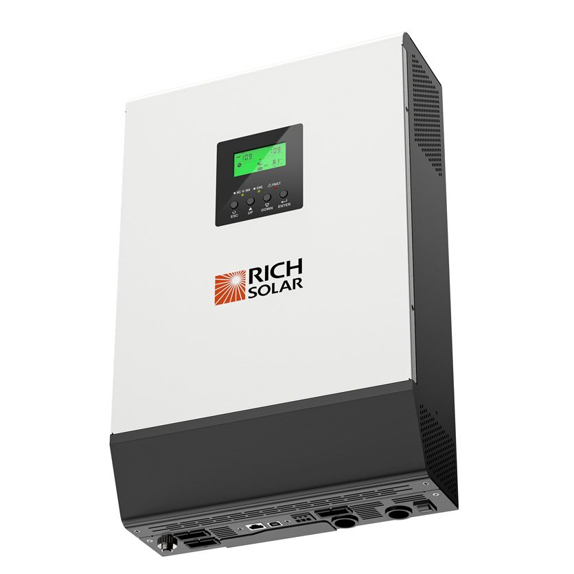 Rich Solar Hybrid Off-Grid Inverter Charge Controller - 2400W 24V 120A ...