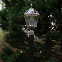 Royal Solar Lamp with GS-Solar LED Light Bulb with 3 Inch Fitter