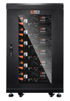 Battery Server Rack for ALPHA 5 PRO - 6-Slot Enclosed Battery Cabinet ...