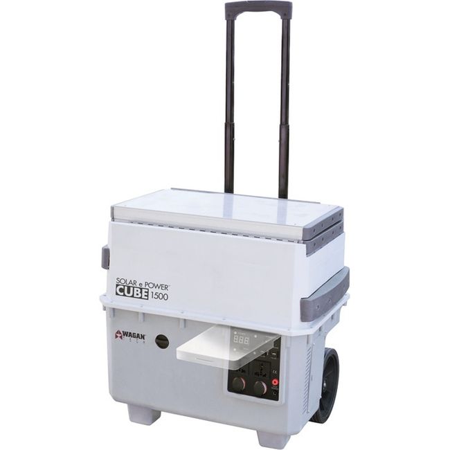 Solar e Power Cube 1500 Plus Portable Solar Generator 1500 Watt ...