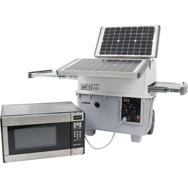 Solar e Power Cube 1500 Plus Portable Solar Generator 1500 Watt ...