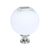 Techko Solar Sphere Pillar Light - With Remote Control