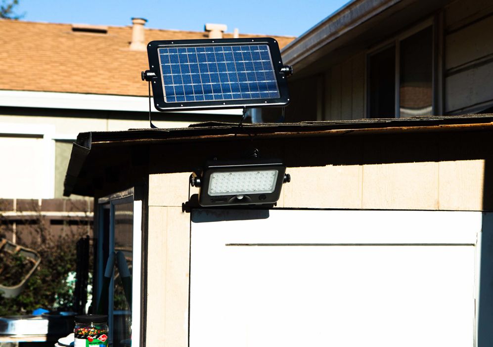 Soltab Solar Flood & Security Light - 1000 Lumens