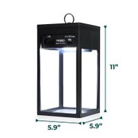 Techko Solar Portable Lantern - Cool White