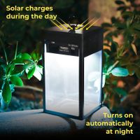 Techko Solar Portable Lantern - Cool White