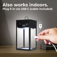 Techko Solar Portable Lantern - Cool White