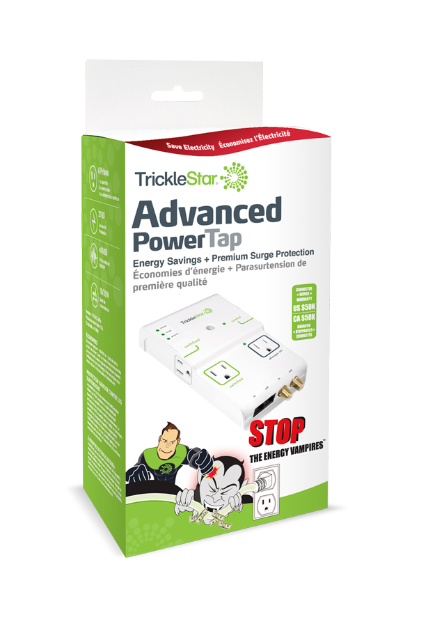 Tricklestar Smart PowerTap - 4 Outlet