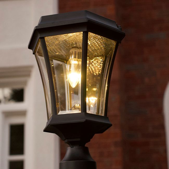 Victorian Solar Light with Warm White GS Solar Light Bulb