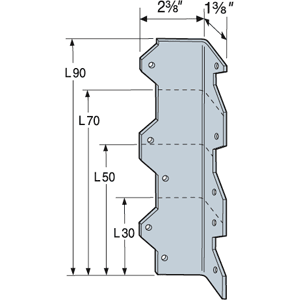 L50Z Reinforcing Angle (Carton of 100pcs)