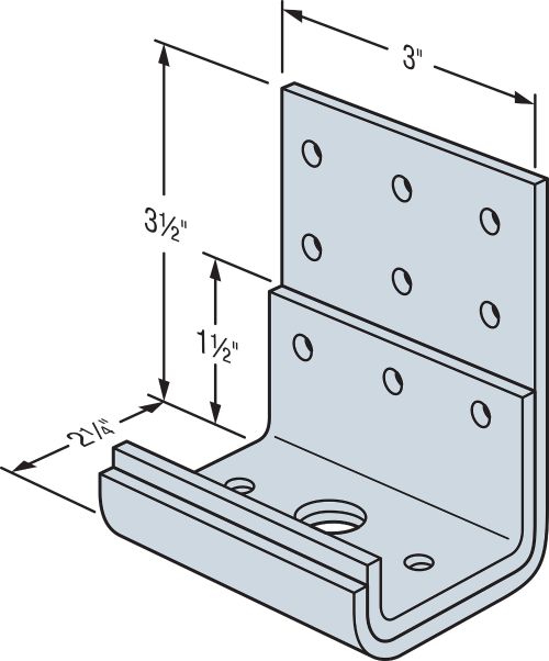 RCKW3S-R10 Kneewall Connector Stiffener (Carton of 10pcs)