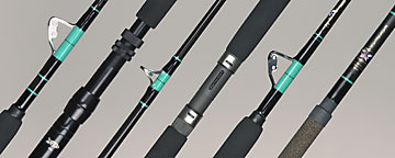 Calstar Black Westcoast Rods