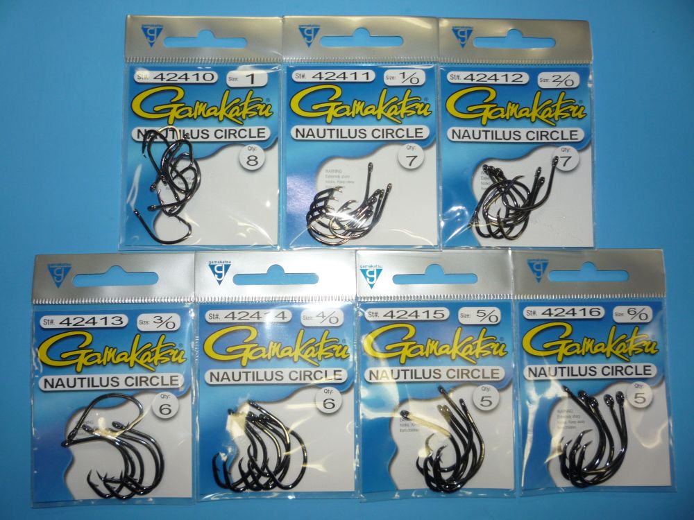Gamakatsu Nautilus Circle Hooks
