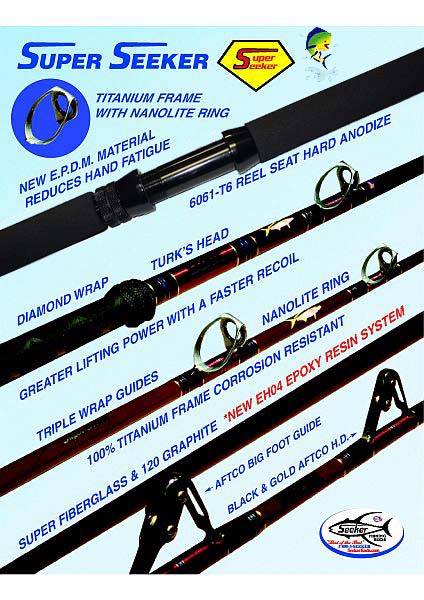 Super Seeker Rods SS9909CT