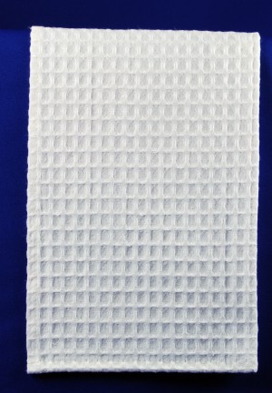 White Waffle Weave Towel