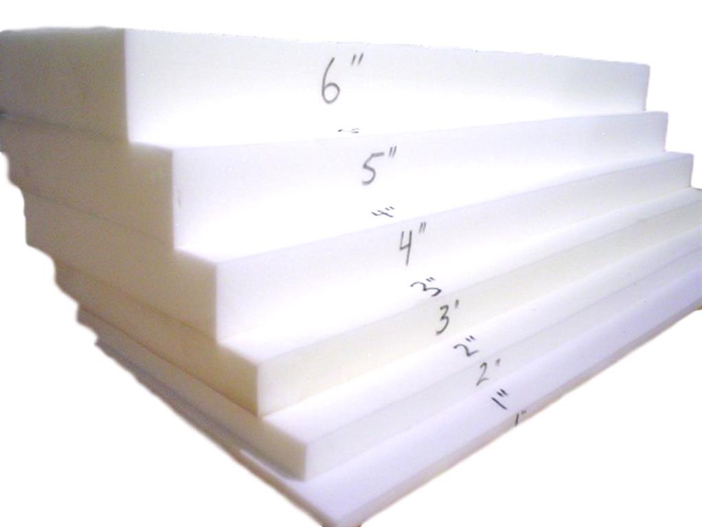 1"x54"x72" Regular Medium Density Foam Sheet