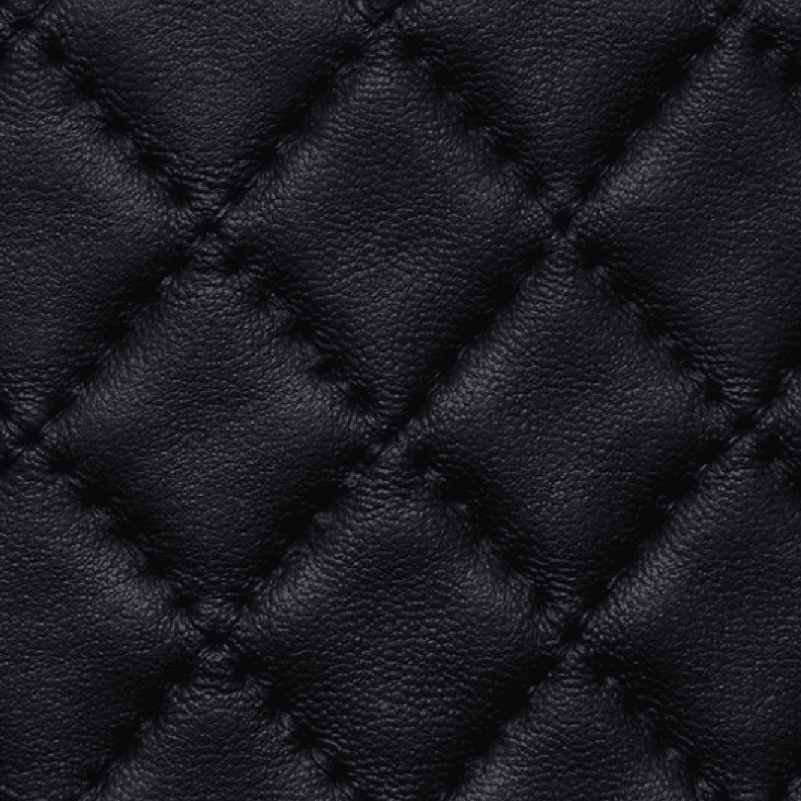 Monticello Soft Special Black Stitched