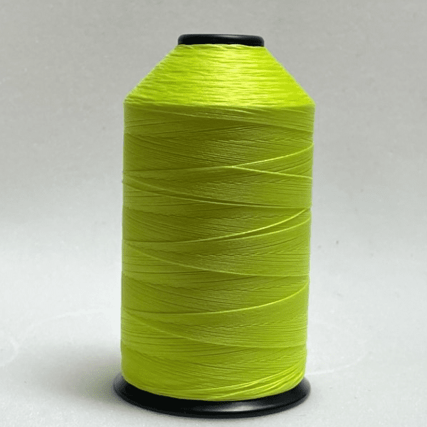 NEON YELLOW 92 BONDED POLYESTER 8 0Z SPOOL