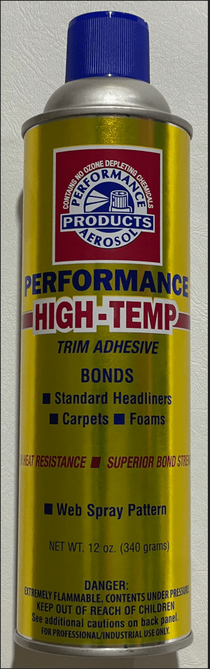 Performance High-Temp Trim Adhesive