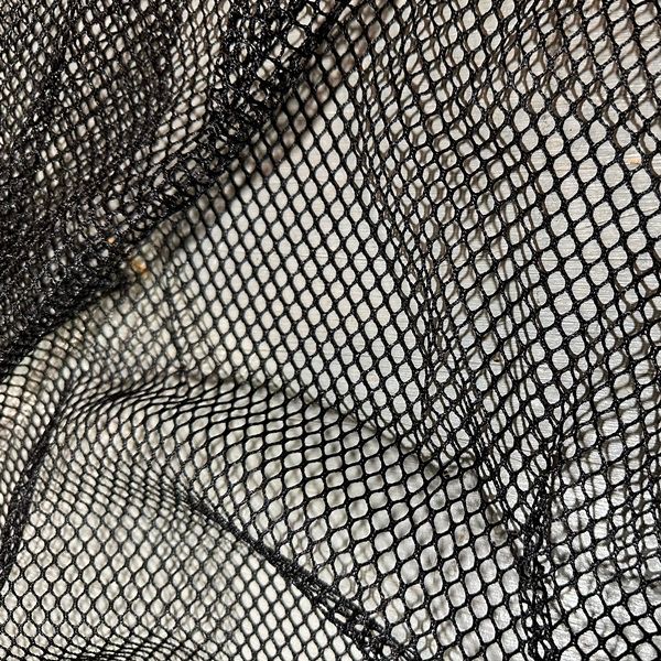 Pocket Mesh Material Black