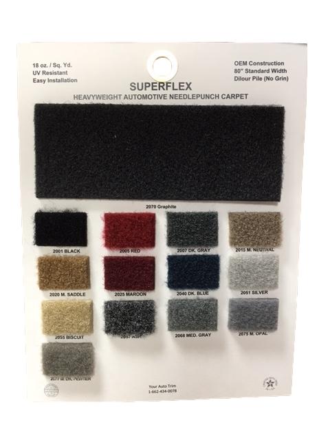 Purchase A Superflex Sample Card
