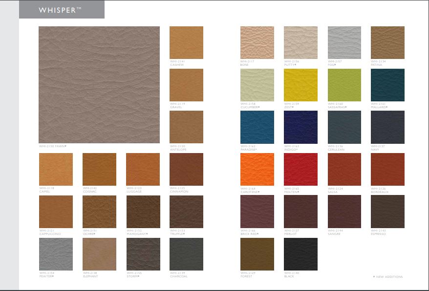 Purchase a Whisper Vinyl Chart