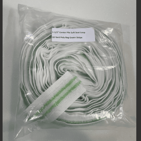 SOFT SEAT VELCRO LOOP 1-1/2" CENTER PILE 10 YARD ROLL