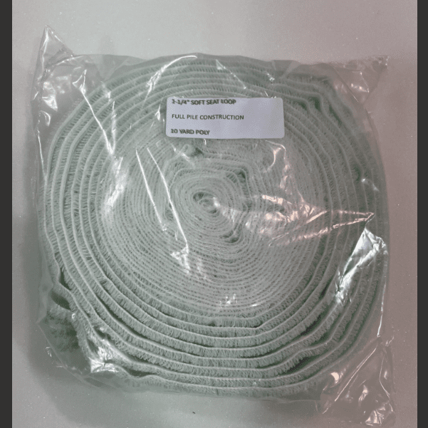 SOFT SEAT VELCRO LOOP 1-1/4" FULL PILE 10 YARD ROLL
